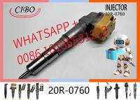 China original 20R-0760 Fuel Injector for  3408 3412 C3412 Engine D9R D9N 637G 631G 771D 375 5080 Excavator Diesel Injector Replacement for OEM 179-6020 original new injector for sale