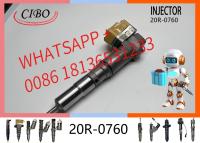 China original 20R-0760 Fuel Injector for  3408 3412 C3412 Engine D9R D9N 637G 631G 771D 375 5080 Excavator Diesel Injector Replacement for OEM 179-6020 original new injector for sale