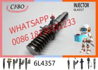 China original 6L4357 Fuel Injector Assembly for  3512 E3512 C3500 Diesel Engine Common Rail Injector Assy Replacement for OEM 4P9075 4P9076 0R1759 original new injector for sale
