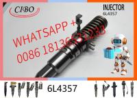 China original 6L4357 Fuel Injector Assembly for  3512 E3512 C3500 Diesel Engine Common Rail Injector Assy Replacement for OEM 4P9075 4P9076 0R1759 original new injector for sale