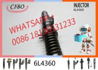China original 6L4360 Fuel Injector Assembly for 3512A Series Diesel Engine Excavator Construction Machinery Replacement for OEM 0R-8338 111-3718 10R-1252 original new injector for sale