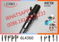 China original 6L4360 Fuel Injector Assembly for 3512A Series Diesel Engine Excavator Construction Machinery Replacement for OEM 0R-8338 111-3718 10R-1252 original new injector for sale