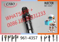 China original 961-4357 Fuel Injector for  3512A Diesel Engine Construction Machinery Parts Replacement for OEM 7C-4184 10R3053 9Y-0052 0R-2923 4P-9077 original new injector for sale