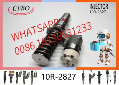 China original 10R-2827 Common Rail Fuel Injector for  3512B C3500B Engine 5130B 5230B Excavator Truck Replacement for OEM 249-0746 2490746 10R2827 original new injector for sale