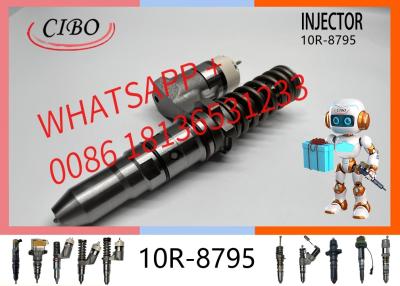 China original 10R-8795 Diesel Fuel Injector Common Rail Injector for  3512C 3508B 3512B 3516B Engine Replacement for OEM 246-1854 10R-7238 245-8272 original new injector for sale