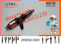 China original 295050-0361 Common Rail Fuel Injector for C7.1 C4.4 C6.6 Engine Excavator 320F 320GC 323F D6N D6K2 Diesel Injection Valve Replacement 3707281 original new injector for sale