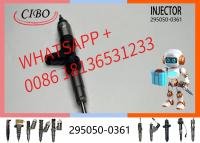 China original 295050-0361 Common Rail Fuel Injector for C7.1 C4.4 C6.6 Engine Excavator 320F 320GC 323F D6N D6K2 Diesel Injection Valve Replacement 3707281 original new injector for sale