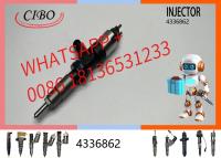 China original Fuel Injector 4336862 433-6862 295050-2400 Common Rail Diesel Injector for C7.1 Engine Excavator 320 323 326 Injection Valves Assembly original new injector for sale