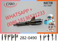 China original 282-0490 2820490 Common Rail Diesel Fuel Injector 3213600 321-3600 10R7672 for C6.6 C4.4 C4.2 320D Excavator Engine Replacement Fuel Injector Assembly original new injector for sale