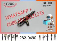 China original 282-0490 2820490 Common Rail Diesel Fuel Injector 3213600 321-3600 10R7672 for C6.6 C4.4 C4.2 320D Excavator Engine Replacement Fuel Injector Assembly original new injector for sale