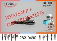 China original 282-0490 2820490 Common Rail Diesel Fuel Injector 3213600 321-3600 10R7672 for C6.6 C4.4 C4.2 320D Excavator Engine Replacement Fuel Injector Assembly original new injector for sale