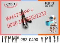 China original 282-0490 2820490 Common Rail Diesel Fuel Injector 3213600 321-3600 10R7672 for C6.6 C4.4 C4.2 320D Excavator Engine Replacement Fuel Injector Assembly original new injector for sale