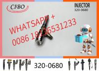 China original 320-0680 Common Rail Fuel Injector 10R-7672 2645A747 Diesel Engine Injector for  C4.4 C6.6 320D 323D Excavator Machinery Parts original new injector for sale