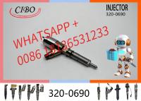 China original Diesel Fuel Injector 320-0690 for  C4.4 C6.6 Engine E320D Excavator Replacement for OEM 320-0677 320-0680 10R-7671 10R-7938 2645A746 original new injector for sale