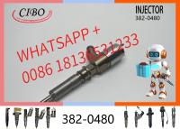 China original 382-0480 Common Rail Fuel Injector 3820480 306-9380 10R-7672 2645A734 Diesel Fuel Injectors for C6.6 C4.4 C3.4 Engine Excavator Truck original new injector for sale
