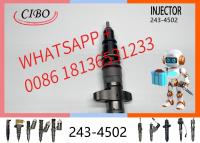 China original 243-4502 Common Rail Fuel Injector for  C7 C9 Diesel Engine Excavator Parts 2434502 10R-4763 268-1836 387-9434 241-3400 265-8106 Replacement OEM original new injector for sale