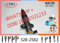 China original 328-2582 Common Rail Diesel Fuel Injector Assembly 3282582 20R-8059 387-9428 10R-4763 for C7 C9 Engine 324D 325D 328D Excavator Parts Replacement original new injector for sale