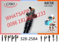 China original 328-2584 Diesel Fuel Injector 3282584 20R-8058 Common Rail Injector Assembly for  C7 Engine 324D 325D Excavator Aftermarket Parts original new injector for sale
