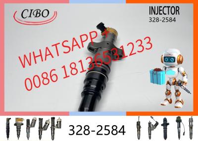 China original 328-2584 Diesel Fuel Injector 3282584 20R-8058 Common Rail Injector Assembly for  C7 Engine 324D 325D Excavator Aftermarket Parts original new injector for sale