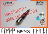 China original Diesel Fuel Injector 169-7408 1697408 460-8213 20R-5075 456-3509 for  C9.3 Engine E336E Excavator Common Rail Injector Assembly original new injector for sale