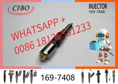 China original Diesel Fuel Injector 169-7408 1697408 460-8213 20R-5075 456-3509 for  C9.3 Engine E336E Excavator Common Rail Injector Assembly original new injector for sale