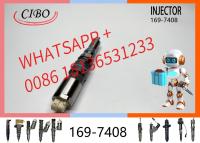 China original Diesel Fuel Injector 169-7408 1697408 460-8213 20R-5075 456-3509 for  C9.3 Engine E336E Excavator Common Rail Injector Assembly original new injector for sale