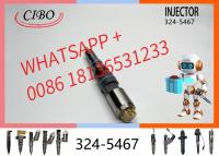 China original 324-5467 Common Rail Fuel Injector for C9.3 Engine 3245467 456-3493 Diesel Fuel Injector for 725C 725C2 Articulated Truck PM312 PM313 Cold Planer original new injector for sale