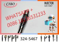 China original 324-5467 Common Rail Fuel Injector for C9.3 Engine 3245467 456-3493 Diesel Fuel Injector for 725C 725C2 Articulated Truck PM312 PM313 Cold Planer original new injector for sale