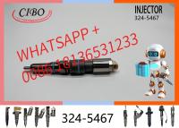 China original 324-5467 Common Rail Fuel Injector for C9.3 Engine 3245467 456-3493 Diesel Fuel Injector for 725C 725C2 Articulated Truck PM312 PM313 Cold Planer original new injector for sale
