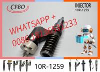 China original 10R-1259 Common Rail Fuel Injector for  C10 C12 Engine 345B 345C Excavator Diesel Injector Nozzle Assembly 10R1259 212-3467 2123467 original new injector for sale