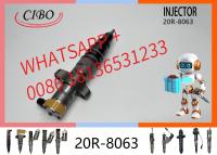China original 20R-8063 Common Rail Diesel Fuel Injector Nozzle for C9 Engine D6R D6R III D6T D7R D7R LGP Dozer Excavator Replacement 387-9434 267-9715 3282573 original new injector for sale