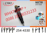 China original 254-4330 Diesel Fuel Injector for   C9 Engine Excavator 2544330 Common Rail Fuel Injector Nozzle Assembly Replacement for OEM original new injector for sale