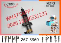 China original 267-3360 Diesel Fuel Injector for C9 Engine 330D 330D L 330D LN 330D MH 330D FM Excavator Common Rail Injector 2673360 20R-8060 10R-2828 11R-1582 original new injector for sale