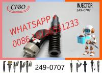 China original 249-0707 Common Rail Fuel Injector Assembly for C11 C13 Excavator Engine Parts Replacement for OEM 10R-1274 10R-7236 239-4908 249-0705 Diesel Injector original new injector for sale
