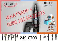 China original Fuel Injector 249-0708 2490708 10R-1305 10R3262 Oil Injector Assembly for  C11 C13 Engine 345C 345D Excavator Diesel Injector Replacement original new injector for sale