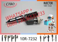 China original 10R-7232 Diesel Fuel Injector for  C15 C18 C32 3406E Engine Excavator Parts Replacement for OEM 253-0619 2530619 10R7232 10R-2772 Repair Spares original new injector for sale