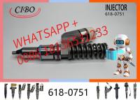 China original Diesel Common Rail Fuel Injector 618-0751 6180751 374-0751 30R-0004 2447717 for C15 C27 C32 Engine D10T D10T2 D10N 990H 990K Loader Tractor original new injector for sale