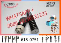China original Diesel Common Rail Fuel Injector 618-0751 6180751 374-0751 30R-0004 2447717 for C15 C27 C32 Engine D10T D10T2 D10N 990H 990K Loader Tractor original new injector for sale