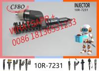 China original 10R-7231 Fuel Injector for  C15 C18 C32 Diesel Engine Excavator 395 374 3101 Replacement for OEM 10R-7230 291-5911 Fuel Injector Nozzle original new injector for sale