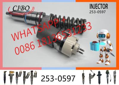 China original 253-0597 Diesel Fuel Injector for  C15 C18 C32 Engine 385C E385C E390D Excavator Common Rail Injector 2530597 235-1403 10R-2772 10R-7228 Parts original new injector for sale