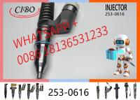 China original 253-0616 Diesel Engine Fuel Injector for   C15 C18 C27 Excavator Common Rail Injector 10R-7230 291-5911 10R-3265 Engine Parts original new injector for sale