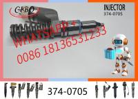 China original 374-0705 Diesel Engine Fuel Injector for   C18 Excavator Common Rail Injector 3740705 Replacement for OEM 20R-8048 10R-8988 365-8156 original new injector for sale