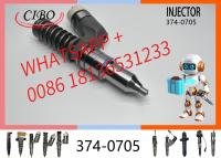 China original 374-0705 Diesel Engine Fuel Injector for   C18 Excavator Common Rail Injector 3740705 Replacement for OEM 20R-8048 10R-8988 365-8156 original new injector for sale