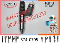 China original 374-0705 Diesel Engine Fuel Injector for   C18 Excavator Common Rail Injector 3740705 Replacement for OEM 20R-8048 10R-8988 365-8156 original new injector for sale