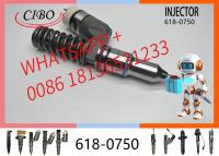 China original 618-0750 Diesel Fuel Injector Assy for  C15 C18 C27 C32 3406E Engine Excavator E365C 374D Construction Machinery Parts Replacement OEM original new injector for sale