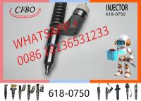China original 618-0750 Diesel Fuel Injector Assy for  C15 C18 C27 C32 3406E Engine Excavator E365C 374D Construction Machinery Parts Replacement OEM original new injector for sale