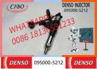 China Denso original Common Rail Injector 095000-5212 Fuel Injector for P11C SK450 Engine Replacement for OEM 095000-5214 5215 23670-E0351 original new injector for sale