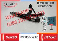 China Denso original Common Rail Injector 095000-5212 Fuel Injector for P11C SK450 Engine Replacement for OEM 095000-5214 5215 23670-E0351 original new injector for sale