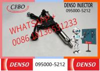 China Denso original Common Rail Injector 095000-5212 Fuel Injector for P11C SK450 Engine Replacement for OEM 095000-5214 5215 23670-E0351 original new injector for sale
