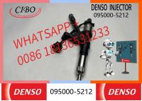 China Denso original Common Rail Injector 095000-5212 Fuel Injector for P11C SK450 Engine Replacement for OEM 095000-5214 5215 23670-E0351 original new injector for sale